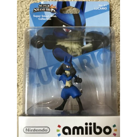 Nintendo | Video Games & Consoles | Lucario Super Smash Bros Amiibo Eu ...